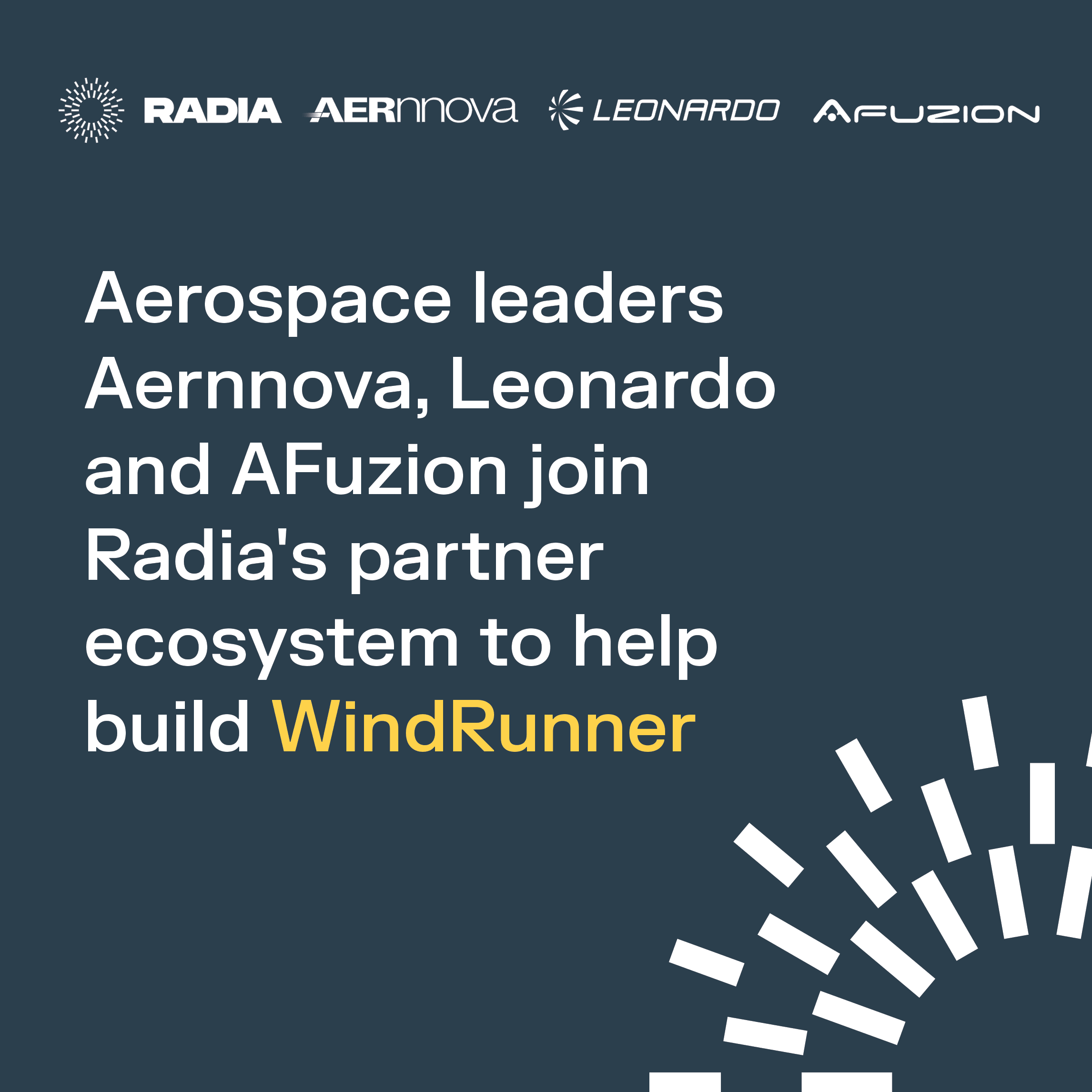 Aernnova, Leonardo and AFuzion Partner With Radia | Radia
